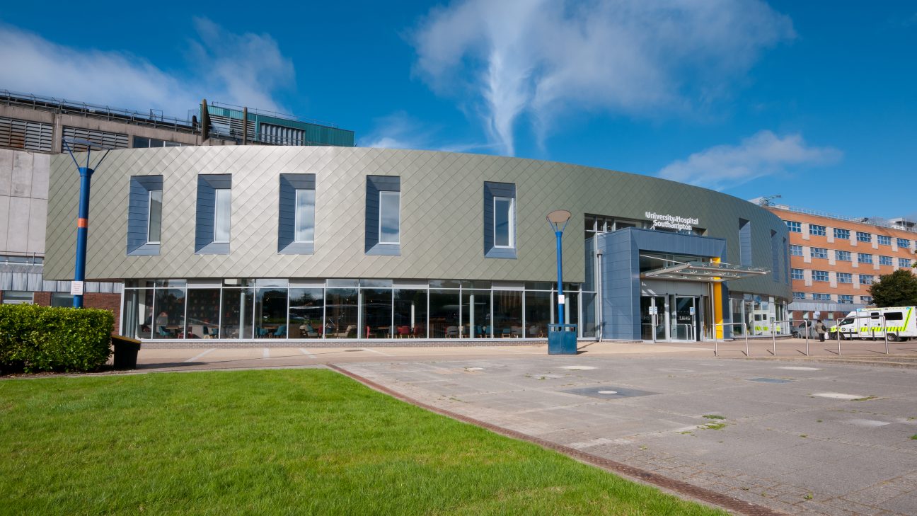 University Hospital Southampton Main Entrance And Retail Area Prime Plc University Hospital Southampton Main Entrance And Retail Area Prime Plc